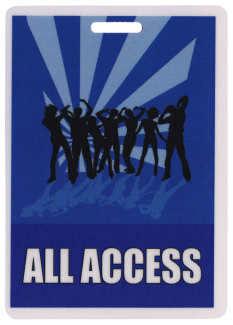 Stock Laminated ID Badges