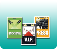 Laminated Event Credentials